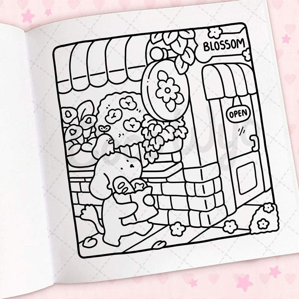 Cozy Cuties Colouring Book by Coco Wyo｜Gifts Australia