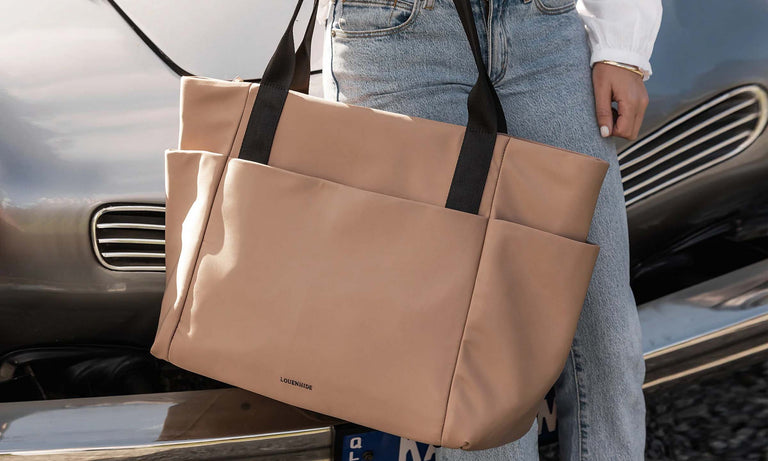 Louenhide Chicago Tote Bag - Mocha｜Gifts Australia