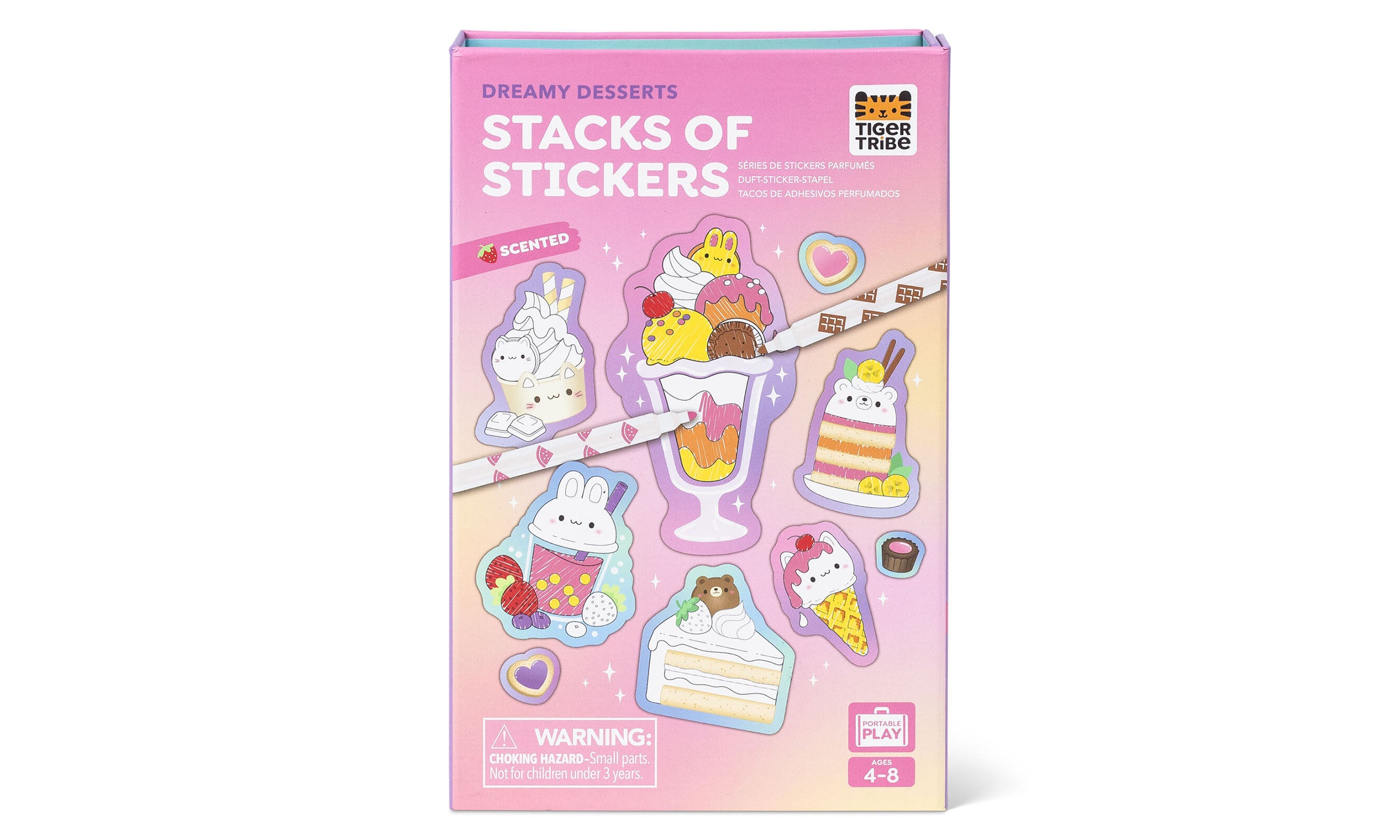 Scented Stacks of Stickers - Dreamy Desserts｜Gifts Australia