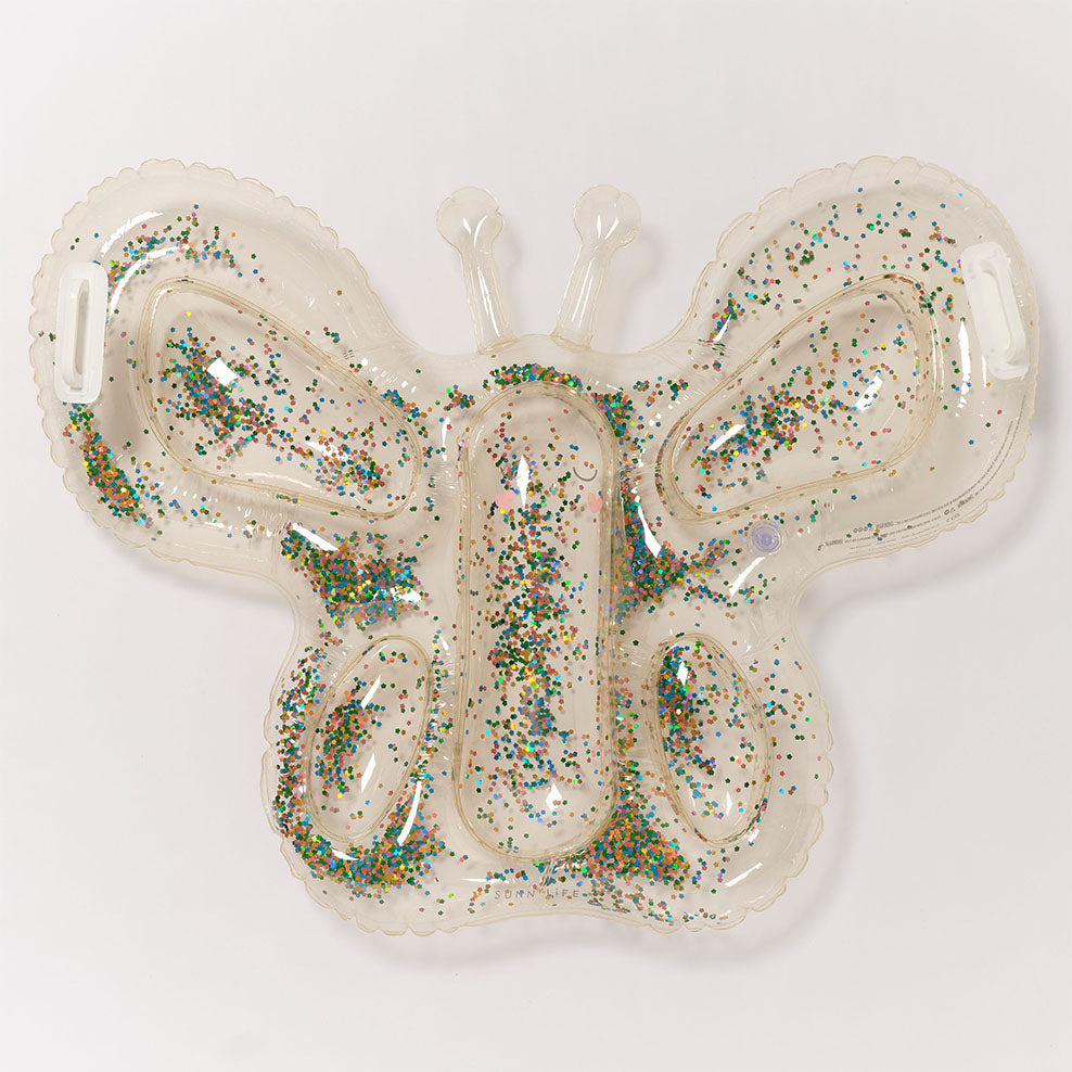 Sunnylife Glitter Butterfly Lie-On Float｜Gifts Australia