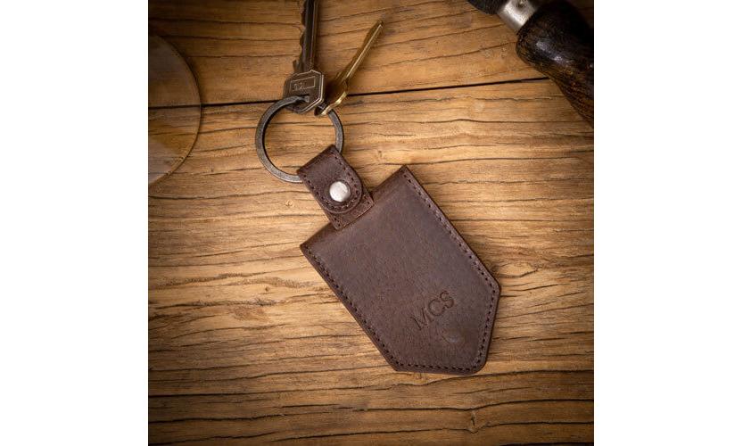 Personalised Leather Photo Keychain | Gifts Australia