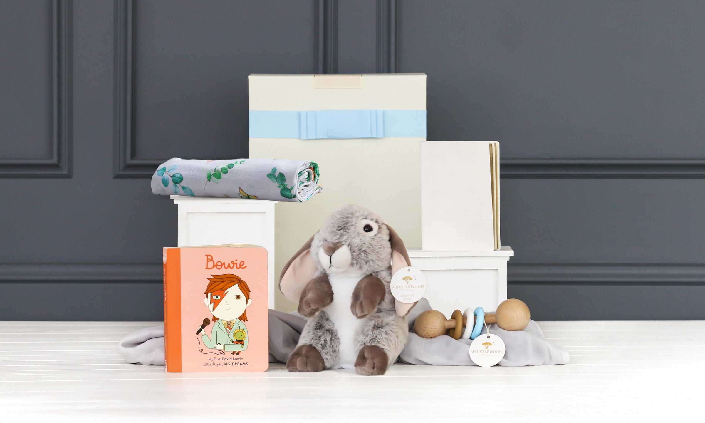 Sweet Bundle Baby Boy Hamper: David Bowie | Gifts Australia