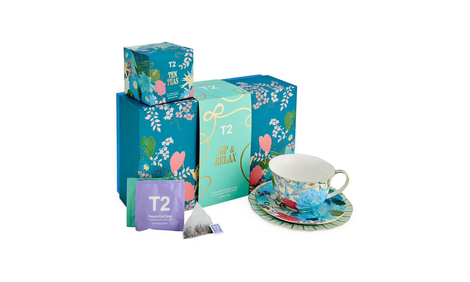 T2 Sip & Relax Teacup Gift Set｜Gifts Australia